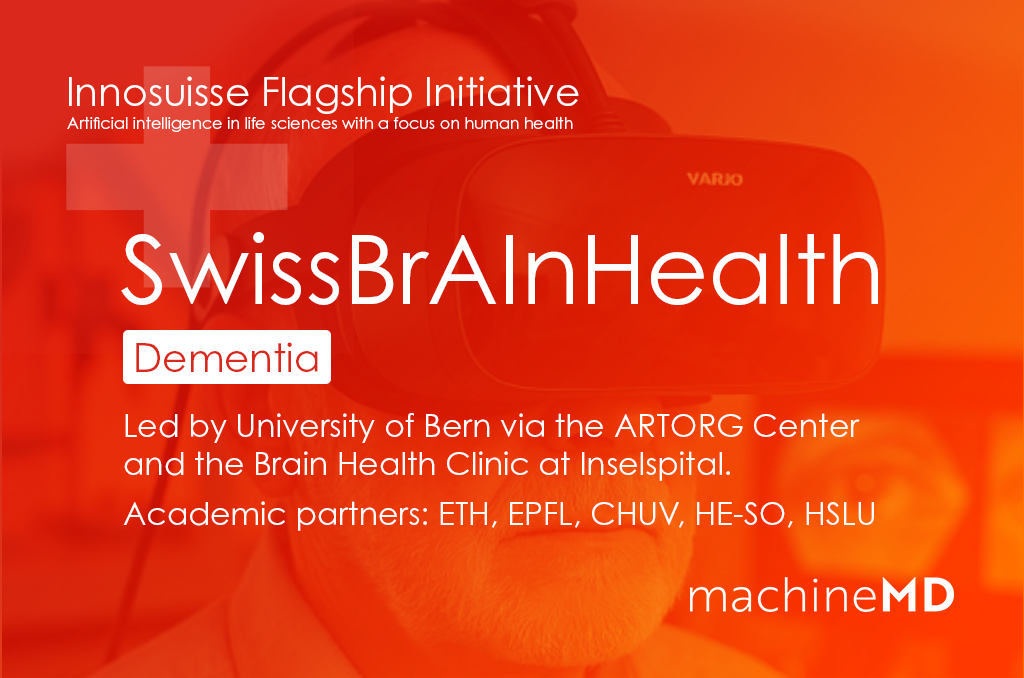 machineMD to power SwissBrAInHealth dementia project with oculomics data